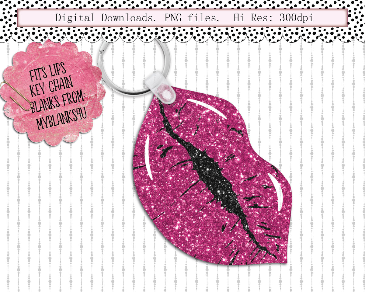 lips keychain PNG sublimation bundle – Crimson & Coral Design Co.