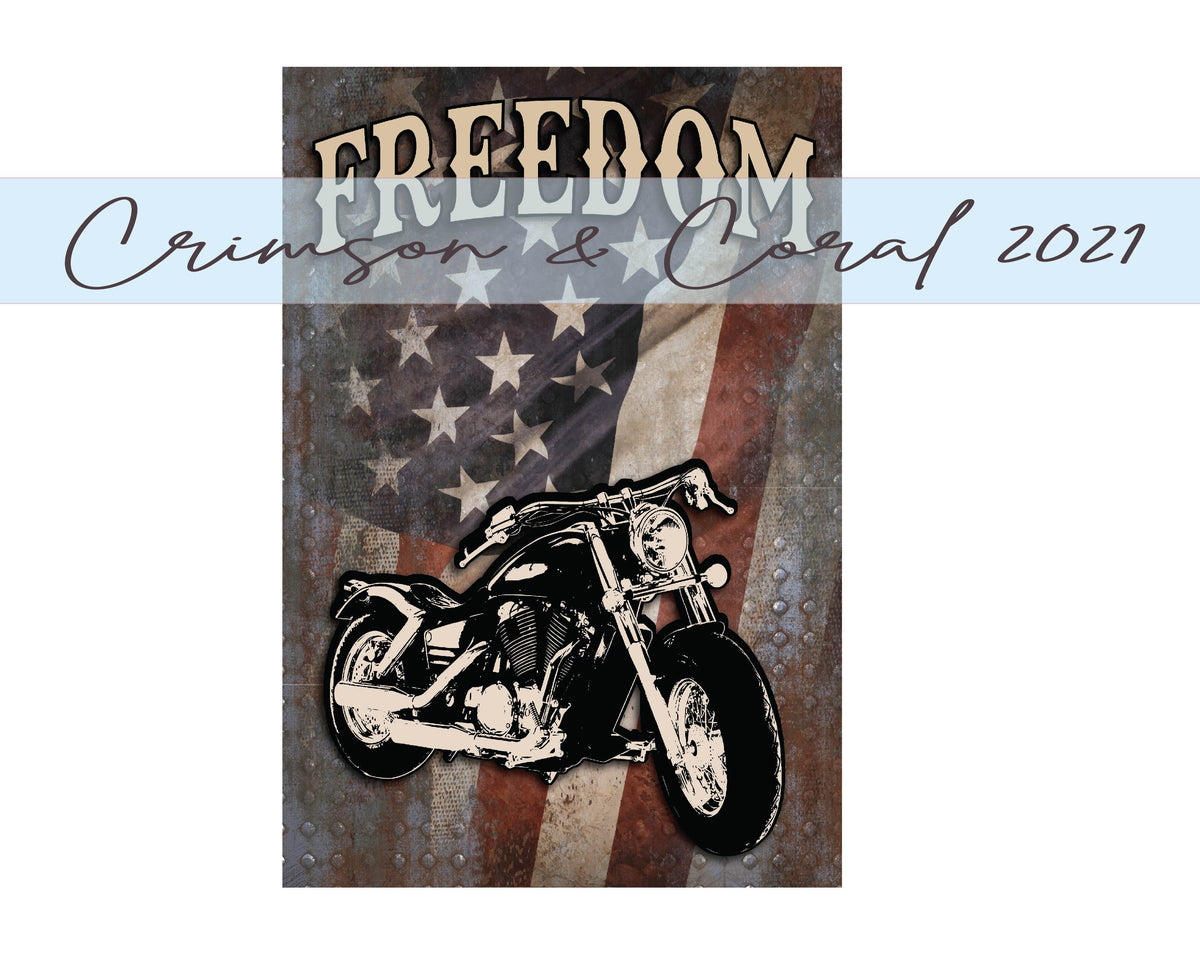 Freedom motorcycle design – Crimson & Coral Design Co.